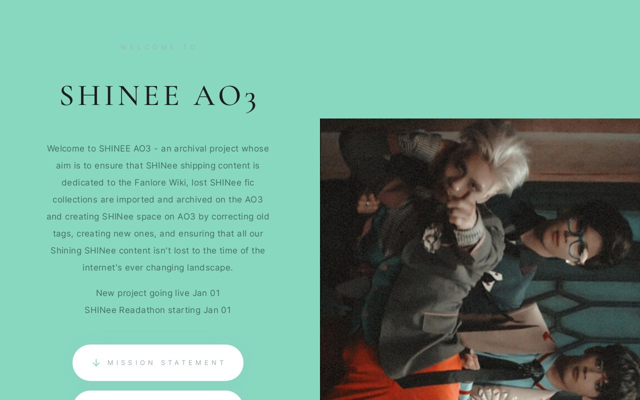 SHINee AO3 Archival Project
